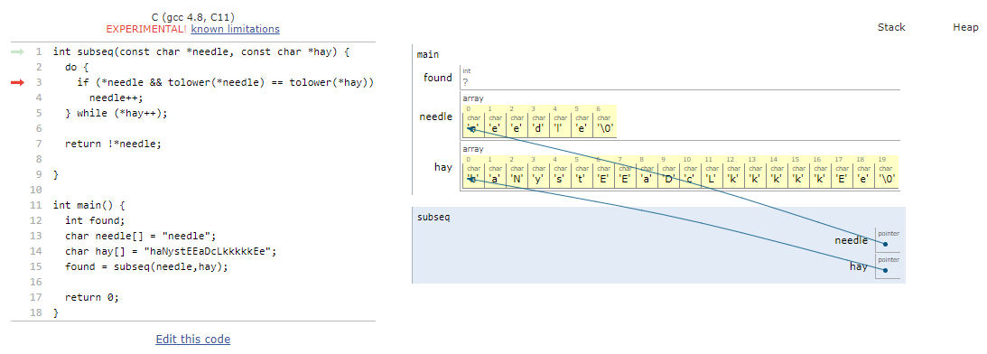 Character Sequence in a String : Sub-sequence using C | by Dayanand R ...