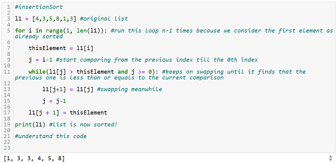 Understanding Insertion Sort. Let’s get to know the fundamental… | by ... Understanding Insertion Sort. Let’s get to know the fundamental… | by ...