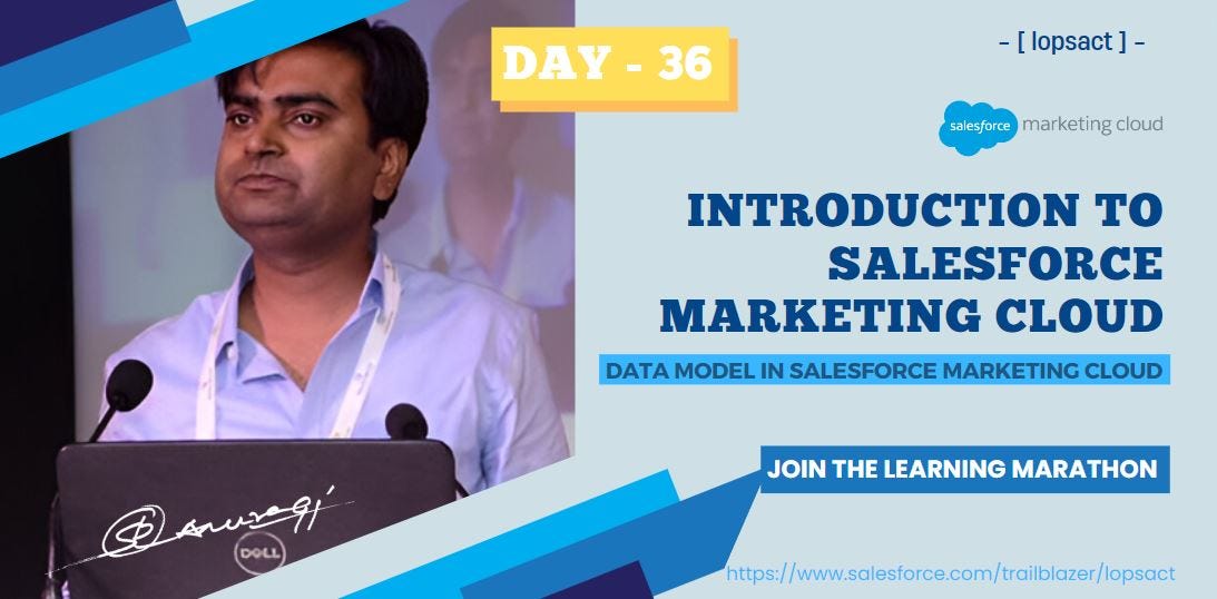 Day 36 — SFMC Learning Marathon. 🔍 Exploring the Data Model in… | by ...