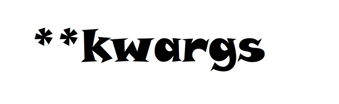 Understanding Keyword Arguments Kwargs In Python By Kian Yang Lee 8399