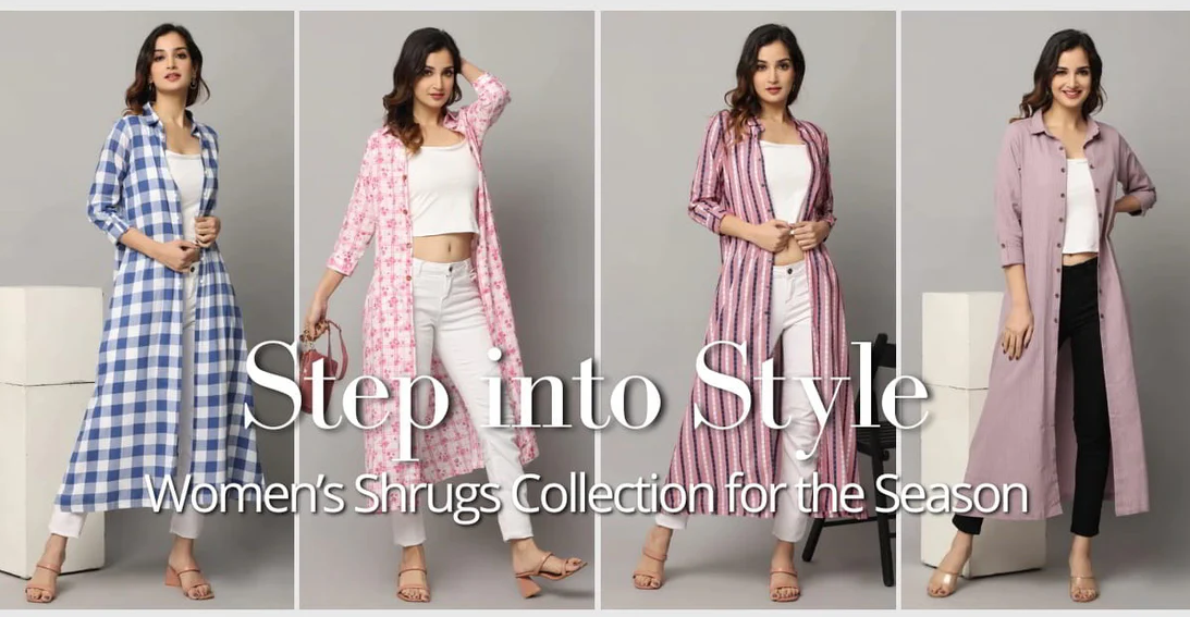Step into Style: Women’s Shrugs Collection for the Season | by ...