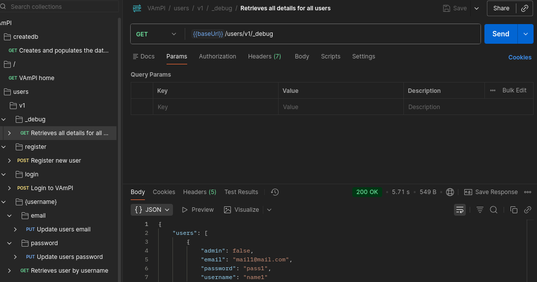 My Week 1 API Security Assessment: Reviewing the VAmPI API (with OWASP ...
