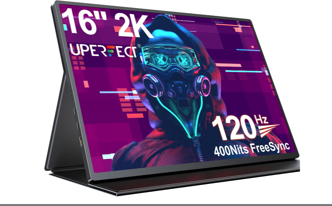 “Elevate Your Gaming Setup with UPERFECT 2K 120Hz Portable Monitor ...