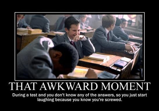 Awkward School Moments