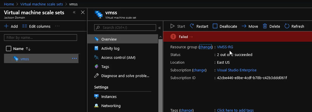 How To Fix Broken Extensions on an Azure Virtual Machine Scaleset | by ...