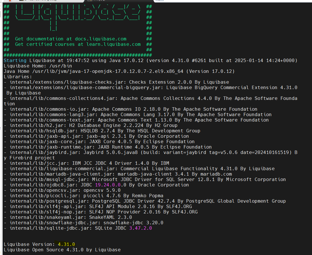Liquibase. Install Liquibase in RedHat: | by DevOpsLab-LiveScenarios | Medium