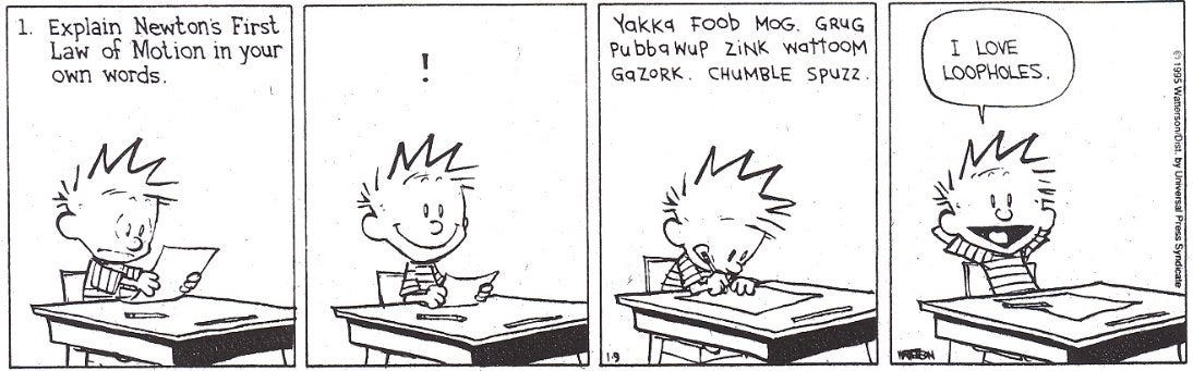 Newtons First Law Of Motion Cartoon