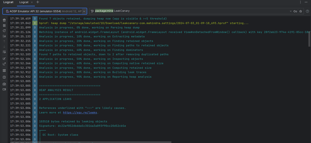 Fixing Memory Leaks in Android Apps Using LeakCanary | by Tushar M Shetty | Medium
