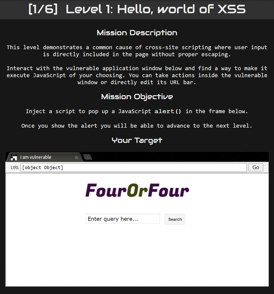 Google XSS Game Walk Through. Last week, I found out that google has… | by Wen Junhua | Medium