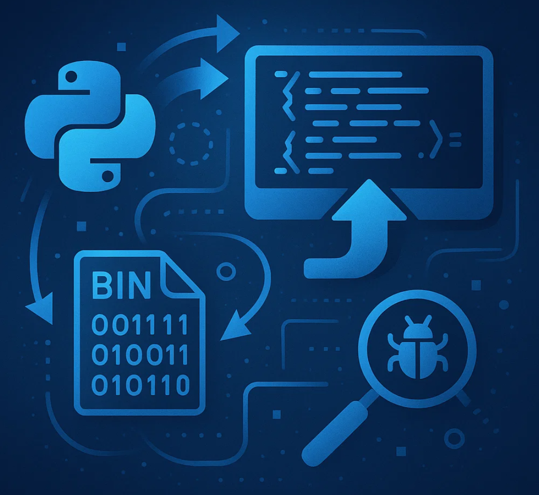 Python For Reverse Engineering Parsing Binary Files And Decompiling Code By Code With Hannan 1381