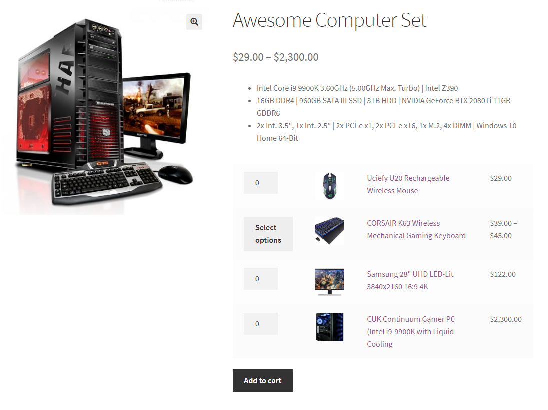 Creating Grouped Products in WooCommerce with Attractive Thumbnail and ...