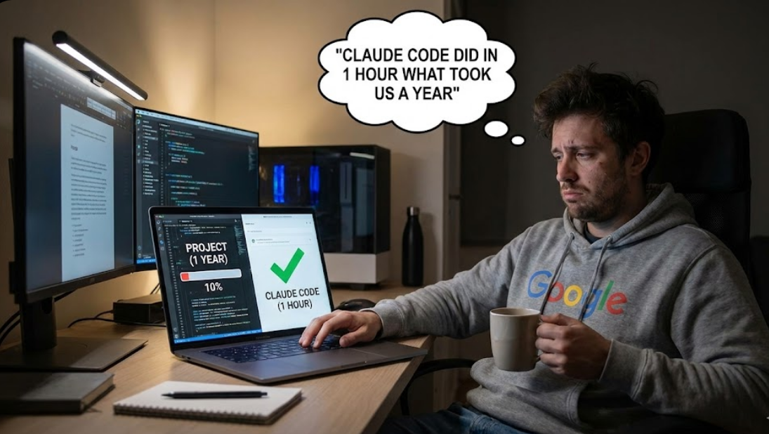 Google Engineer’s Confession: “Claude Code Did in 1 Hour What Took Us a ...