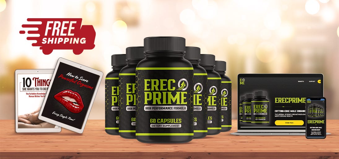 ErecPrime - A Comprehensive Solution for Male Health, ED, and ...