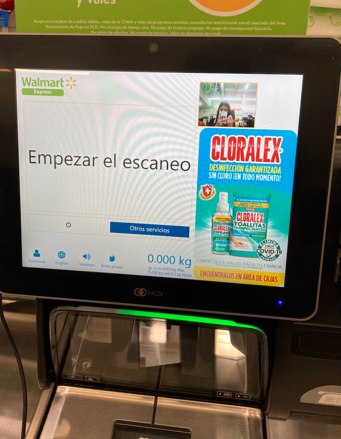 I’ve used Walmart self-checkout three times and I always have too much ...