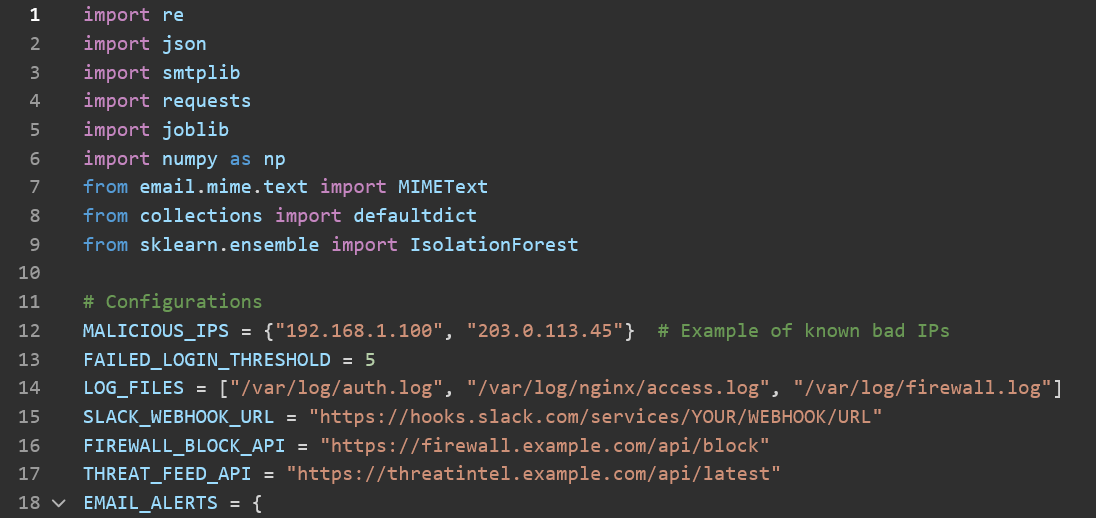 Automated Log Analysis & Alerting Enhanced with ML Anomaly Detection ...