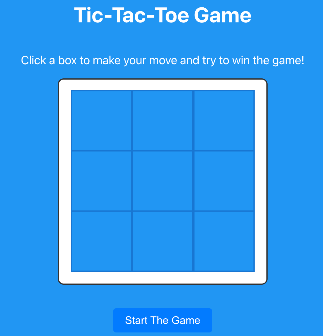 Tic Tac Toe — React App. In this post, we will learn how we can… | by Vikas Shekhawat | CodeX ...