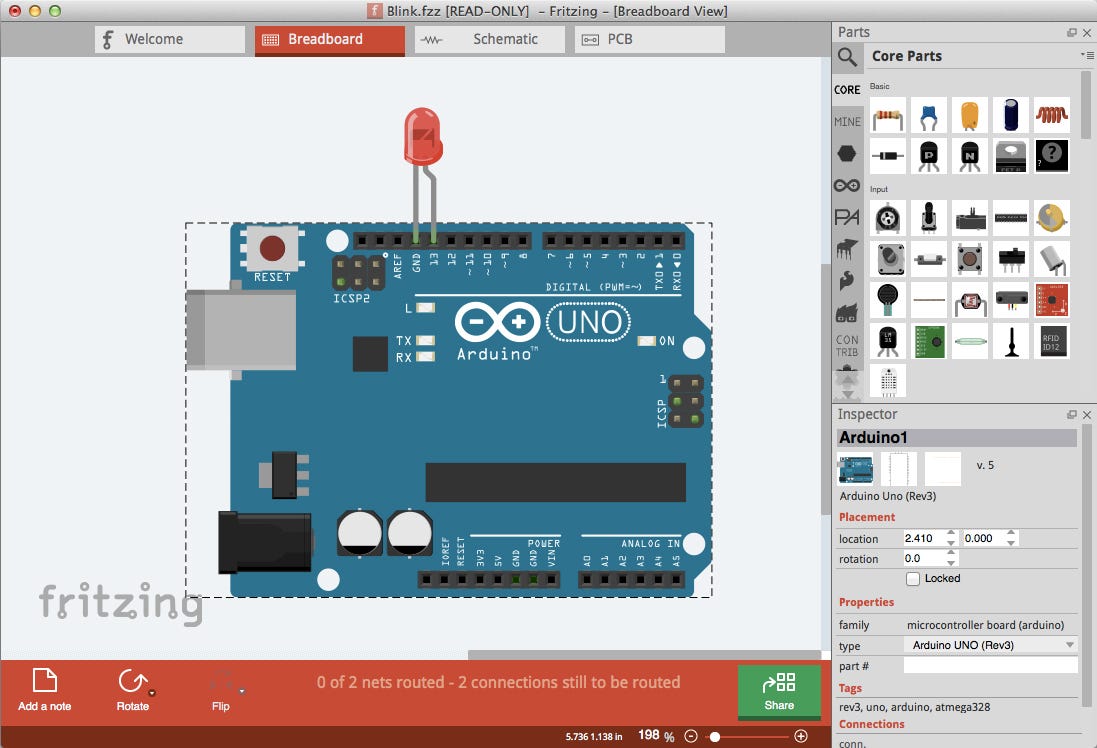 Fritzing. O Fritzing é uma iniciativa de hardware… | by JMArtsDesign ...