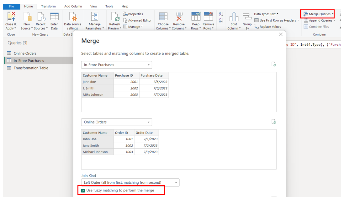 Fuzzy Matching in Power BI: A Comprehensive Guide with Examples | by Sreemala Singha | Medium