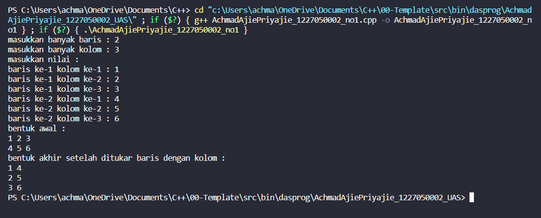 UAS-DasProg-Semester-1-UIN-SGD-Bandung | by Achmadajie | Medium
