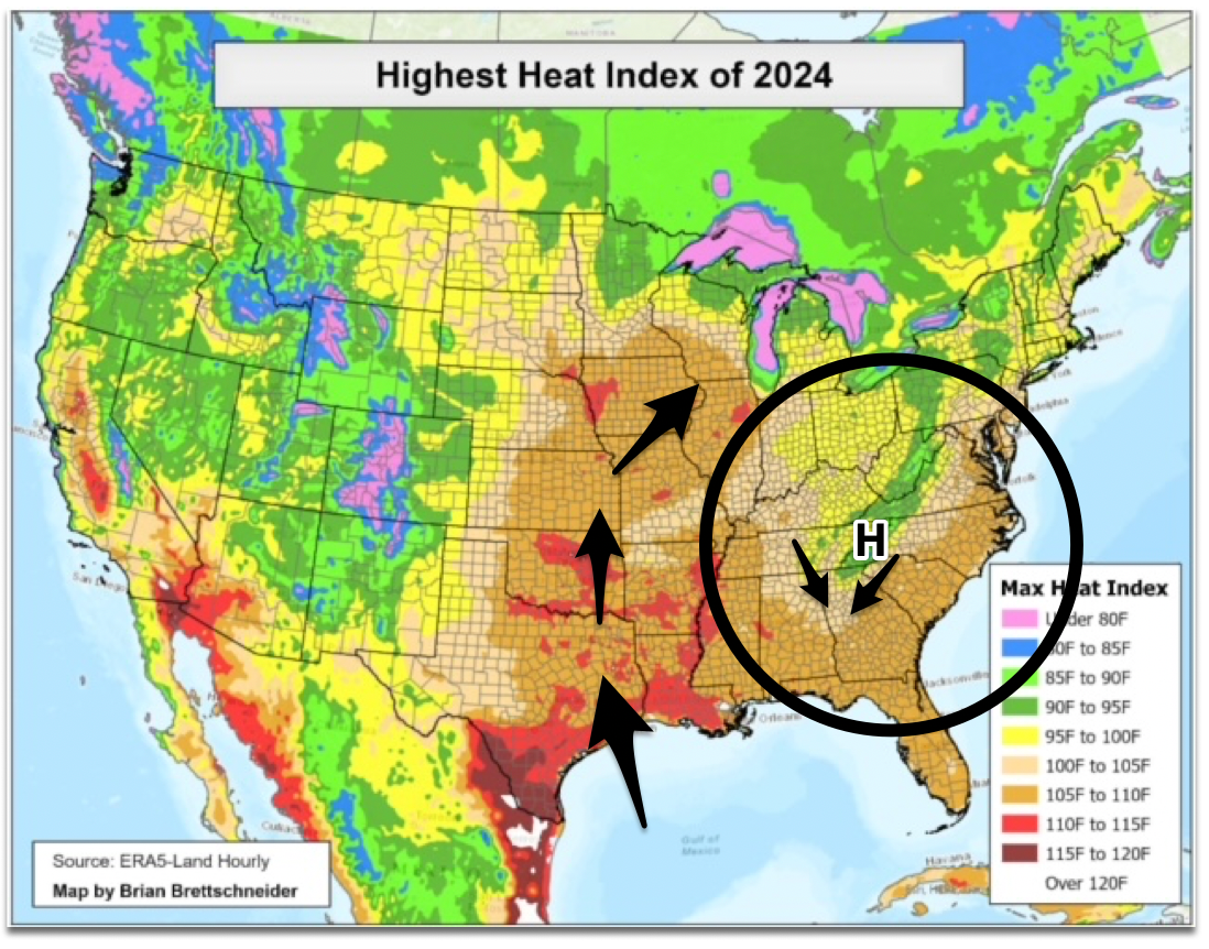 Why the heat index is often higher up North | by Kirk Mellish | Medium
