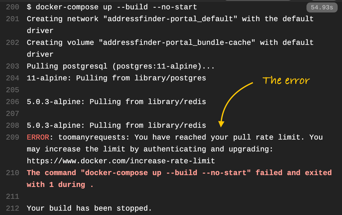 Quick fix for Docker’s ‘toomanyrequests: you have reached your pull rate limit’ from Travis | by ...
