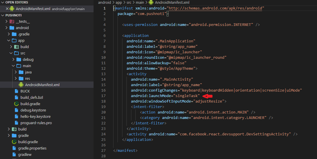 Integrating OneSignal Libary into React Native Android Project Feb — 2021 | by Zubair Khan | Medium