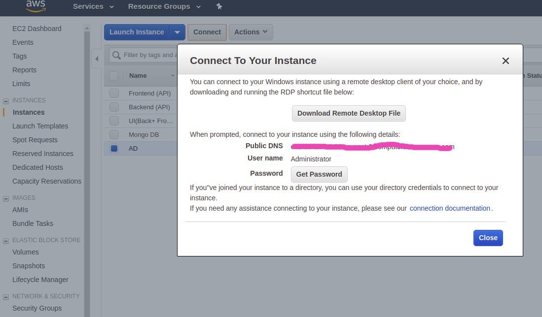 Create Active Directory With Aws Windows Server And Add Custom