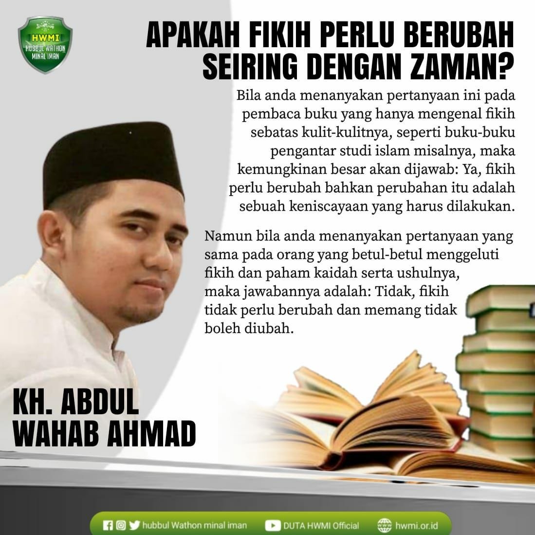 Membantah Liberal: Apakah Fikih Perlu Berubah Seiring Zaman? | by نخالص ...