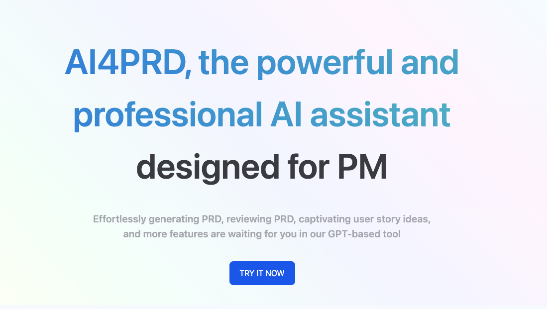 AI4PRD, the Must-Have Tool for PMs to Effortlessly Generate ...