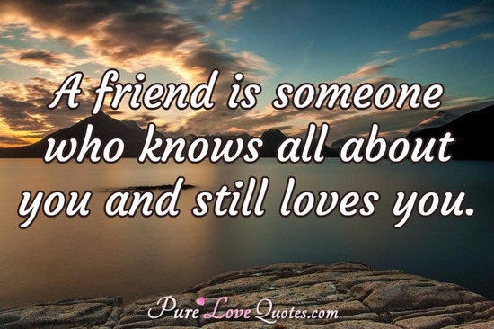 Love You Friend Quotes