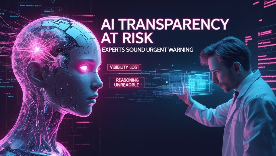 AI Transparency at Risk: Experts Sound Urgent Warning | by Daniel ...