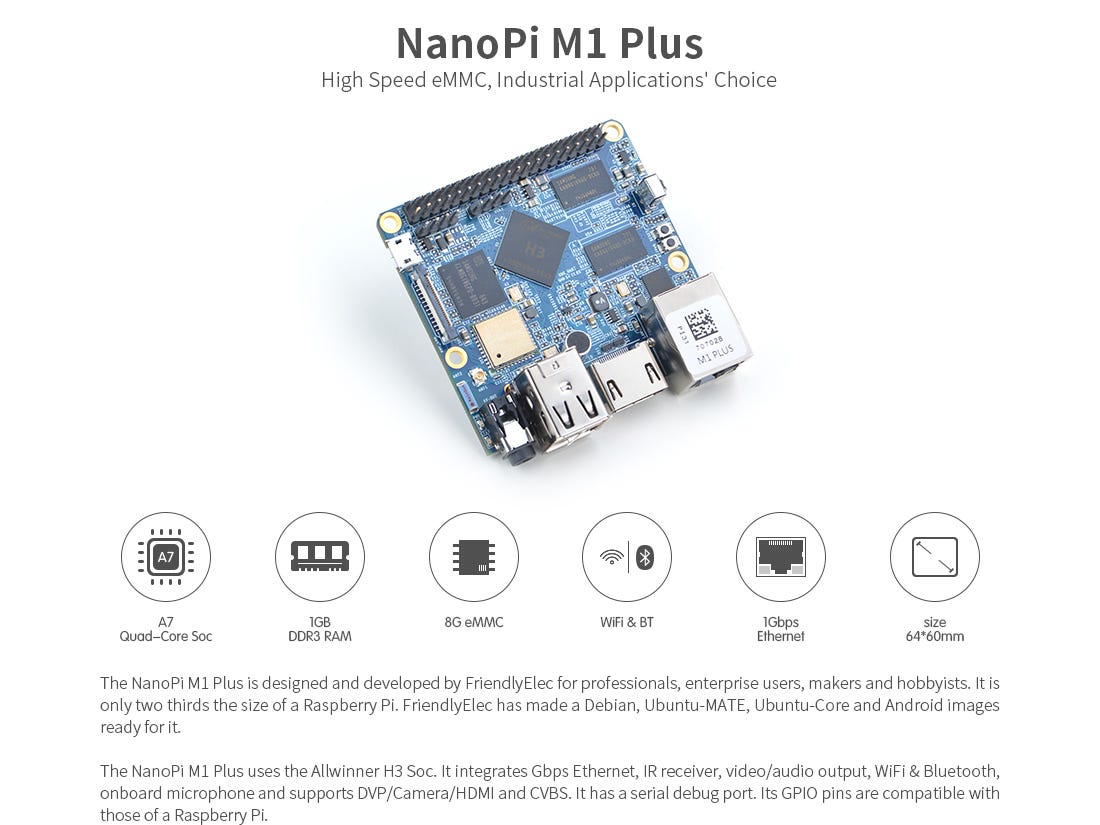 NanoPi M1 Plus | by jiatang | Medium