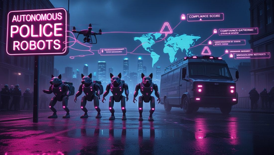 Experts Expose: 5 Dire Threats of Autonomous Police Robots in Law ...