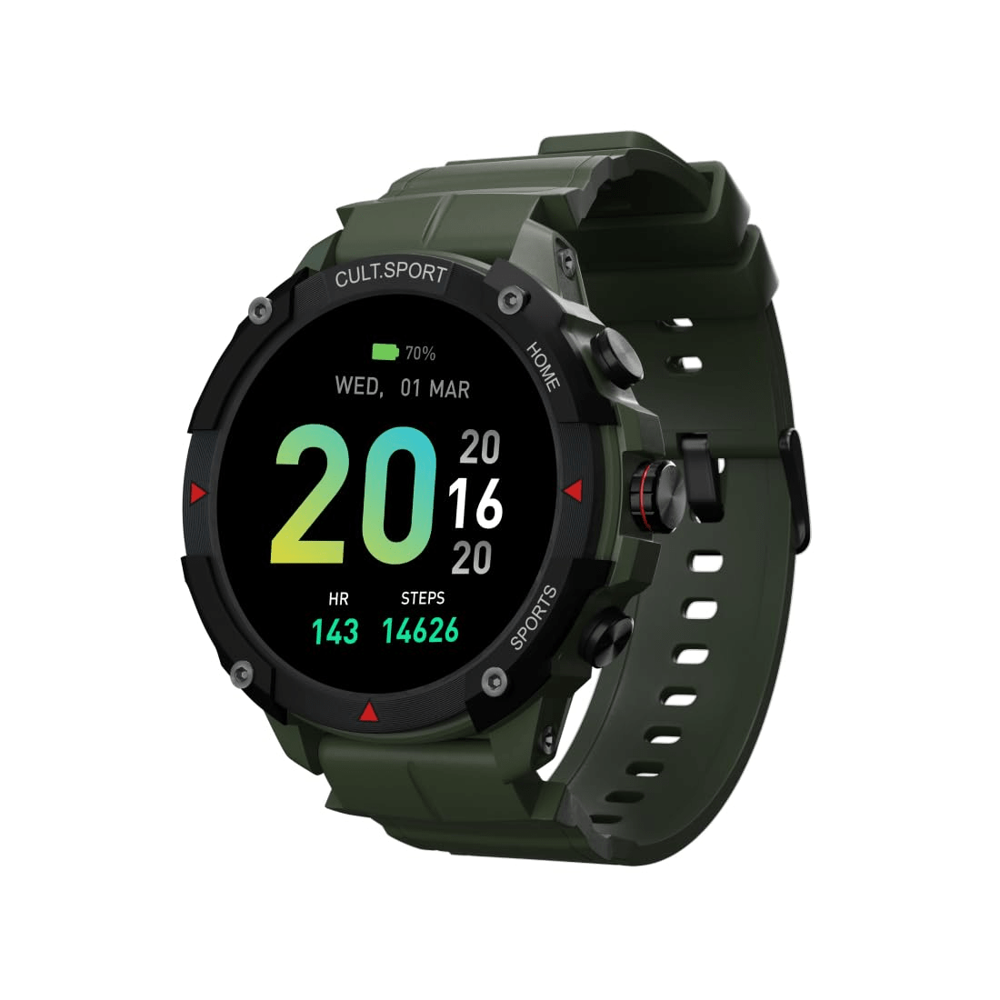 CULTSPORT Ranger Xr 1.43″ AMOLED Street Rugged Smartwatch for Men | by ...