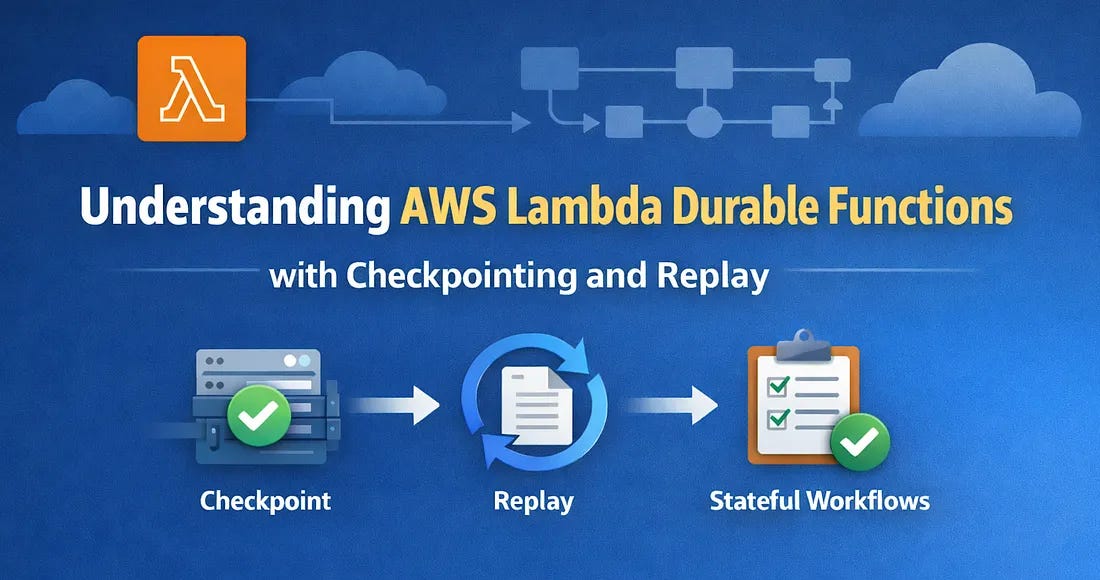 AWS Durable Lambda: The Simpler Alternative to Step Functions | by Anusri Rao | Jan, 2026 | Medium