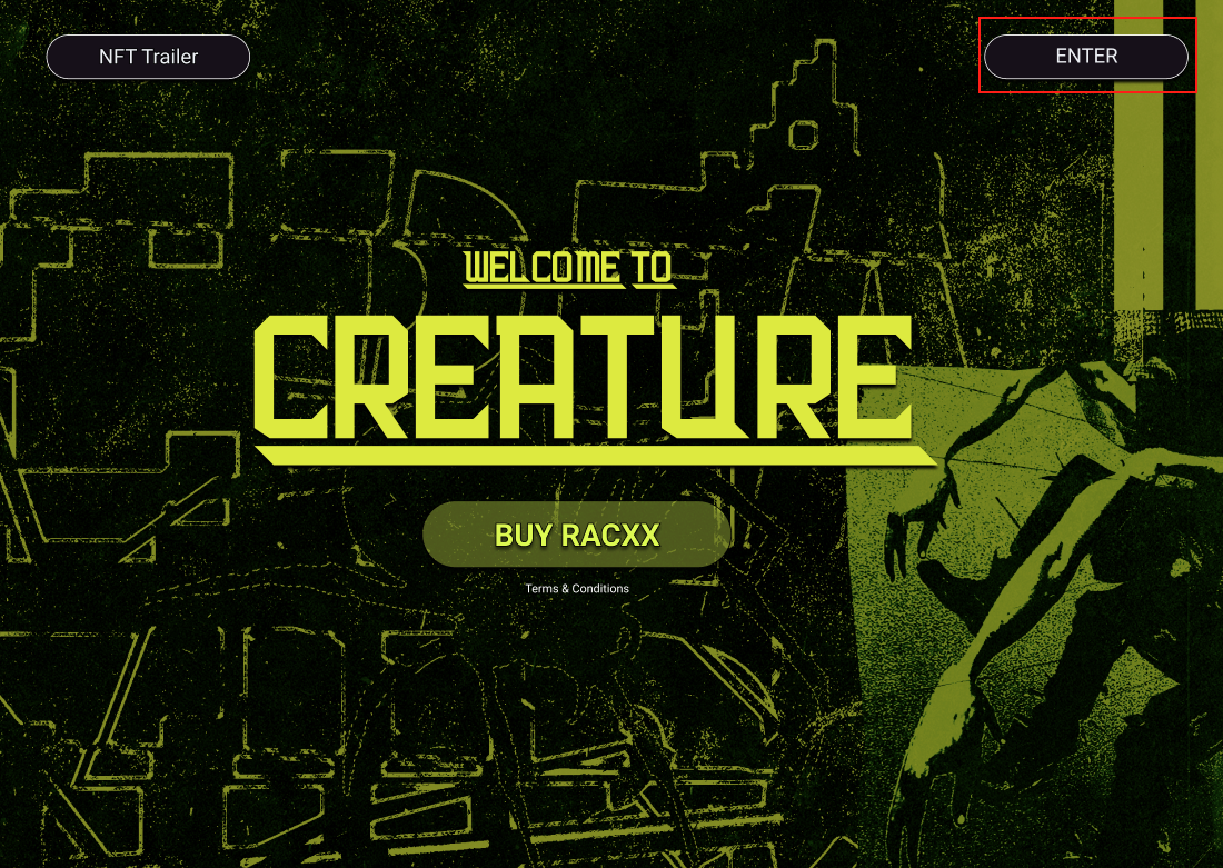 The Billyracxx Creature Experience Part II — Registering your wallet ...