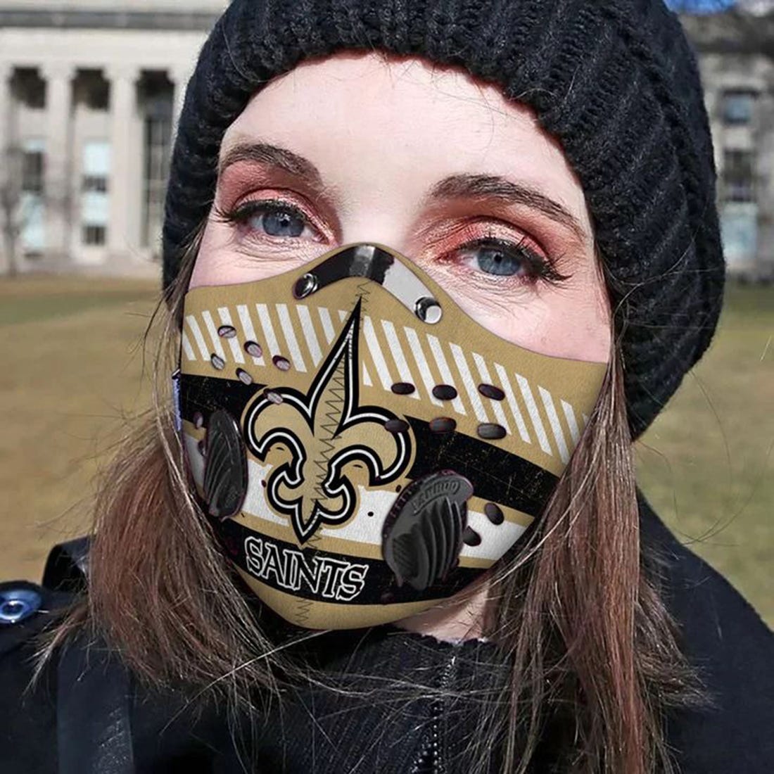 (Limited Edition) New orleans saints filter face mask | by Sharie ...