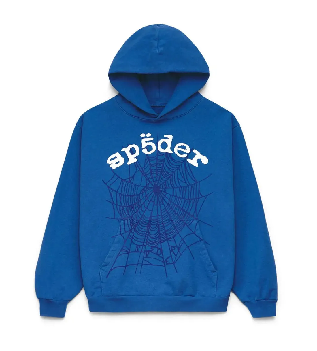 Blue Sp5der Hoodie - Adult Wear Store - Medium