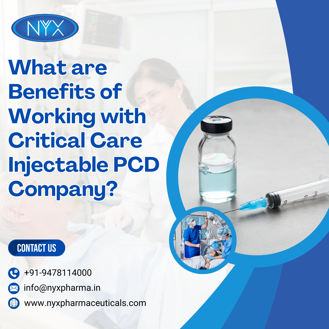 What are Benefits of Working with Critical Care Injectable PCD Company ...
