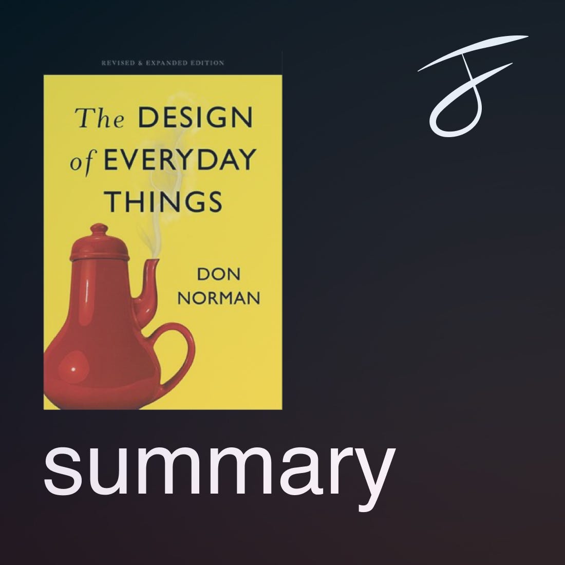 The Design of Everyday Things: a comprehensive summary, with takeaways ...
