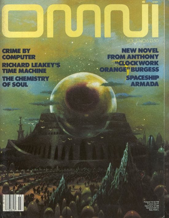 Omni Magazine Cover Gallery