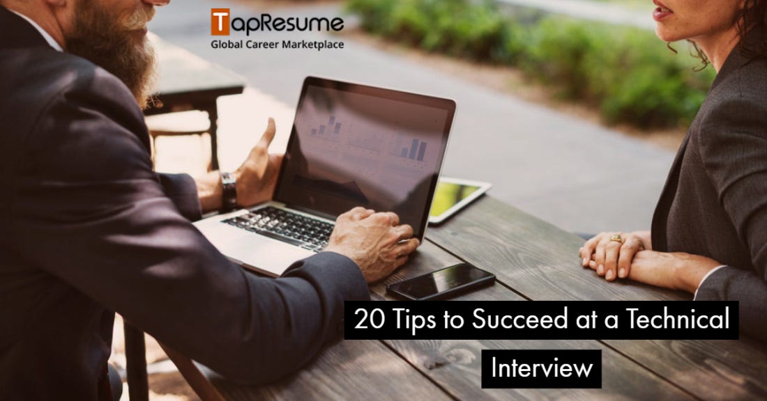 20 tips to Succeed at a Technical Interview | by Veenala Vini | Medium