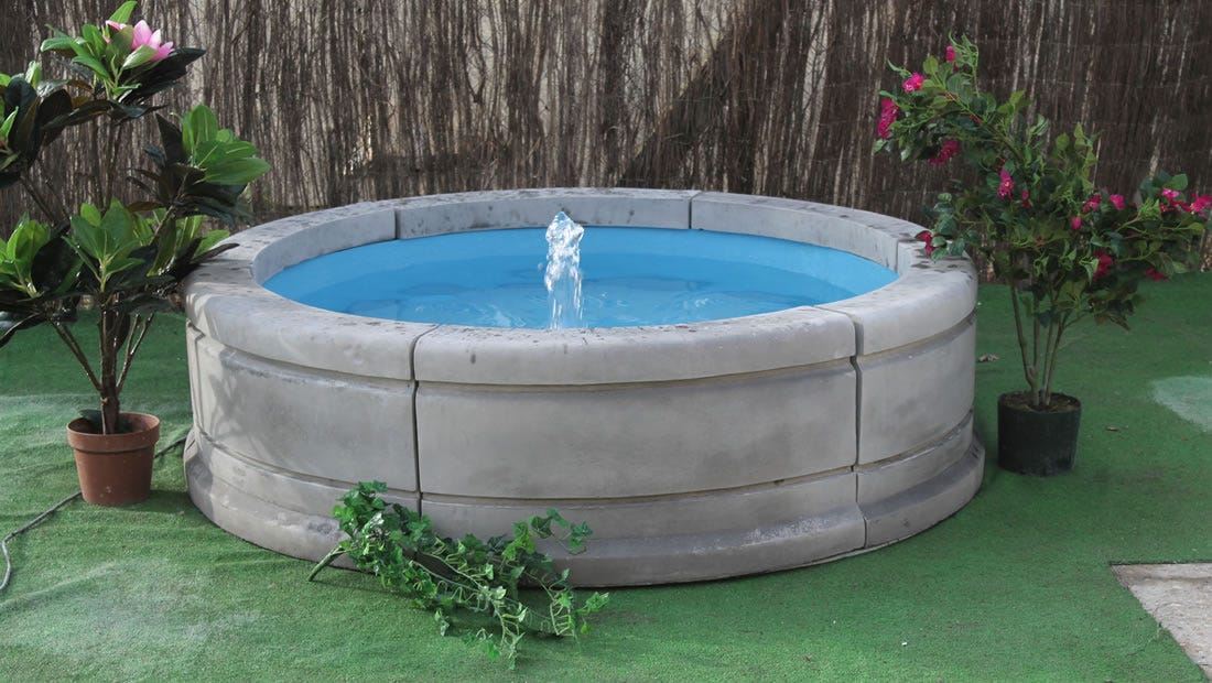 The Subtle Elegance of a Fountain Pool Surround in Garden Design | by ...