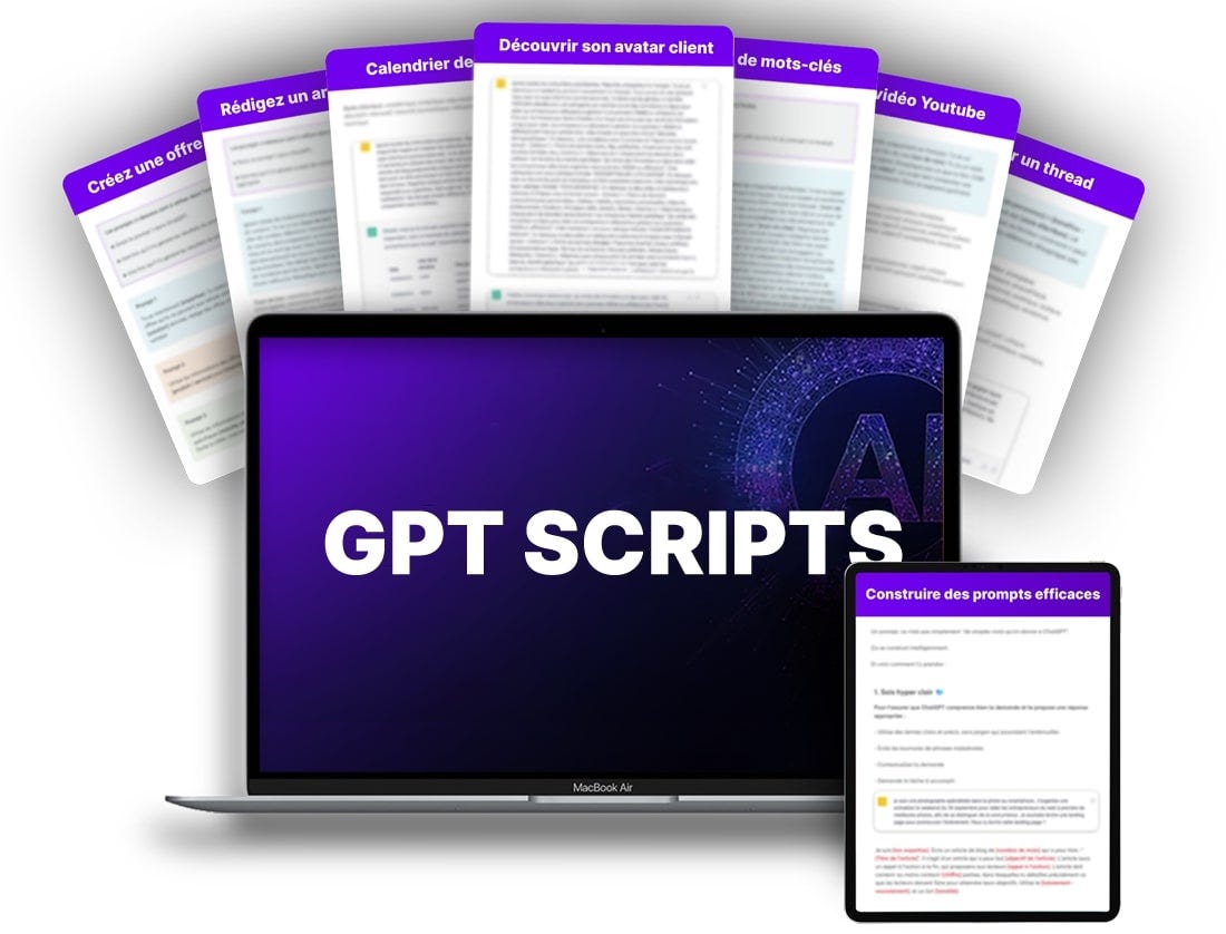 GPT SCRIPTS BOOSTER VOTRE CREATIVITE | by BONS PLANS DU NET | Mar, 2024 | Medium