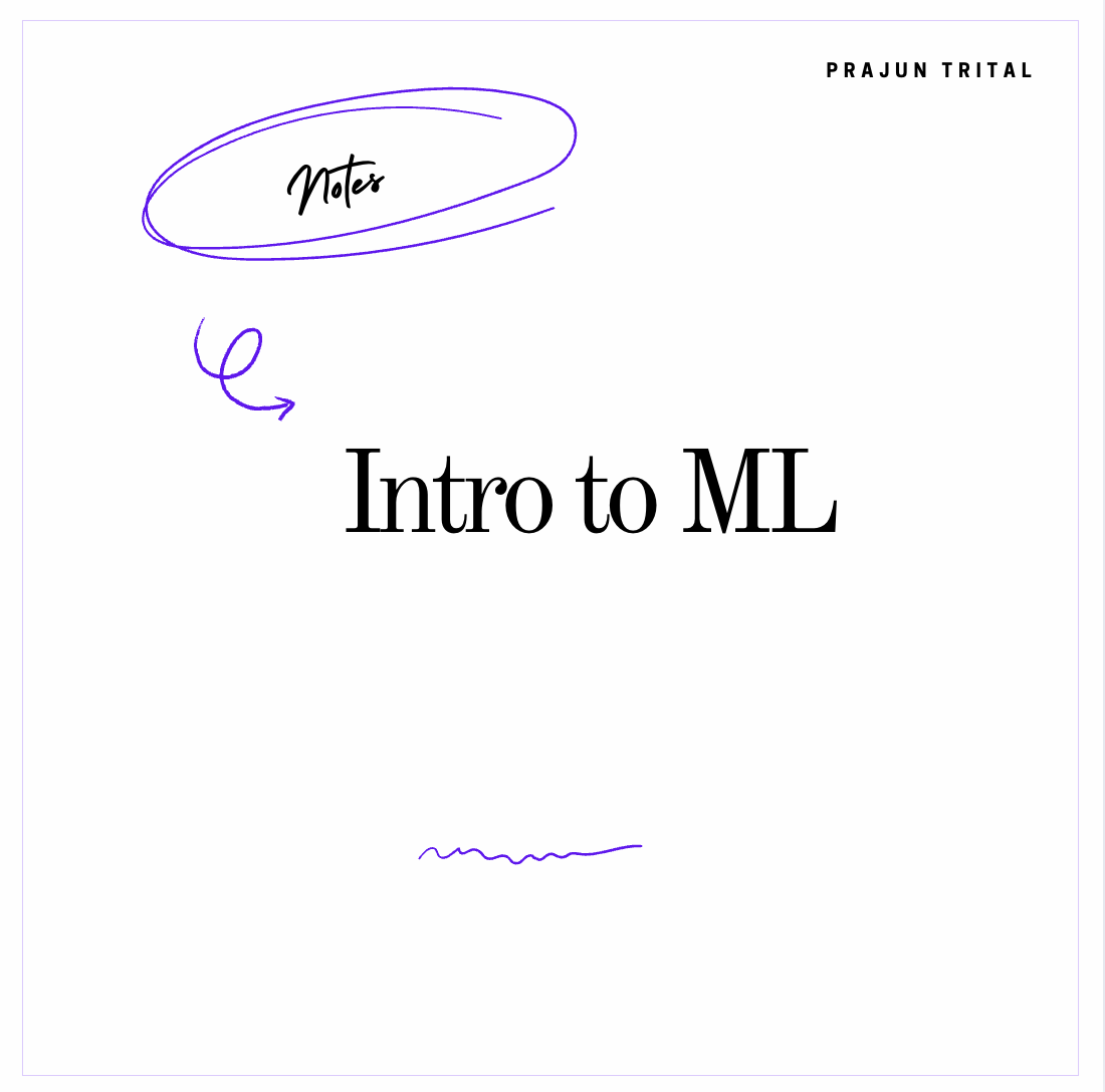 Intro to ML. Machine Learning (ML) is the field of… | by Prajun Trital ...