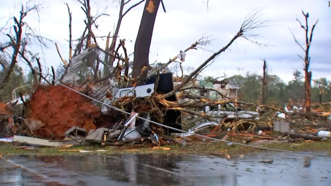 An 'extremely dangerous tornado' strikes Georgia as 20 million ...