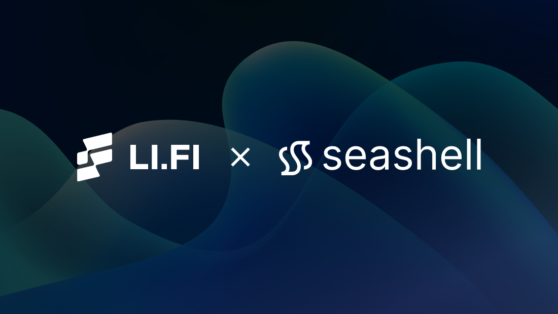 Seashell Integrates LI.FI's Widget | LI.FI Blog