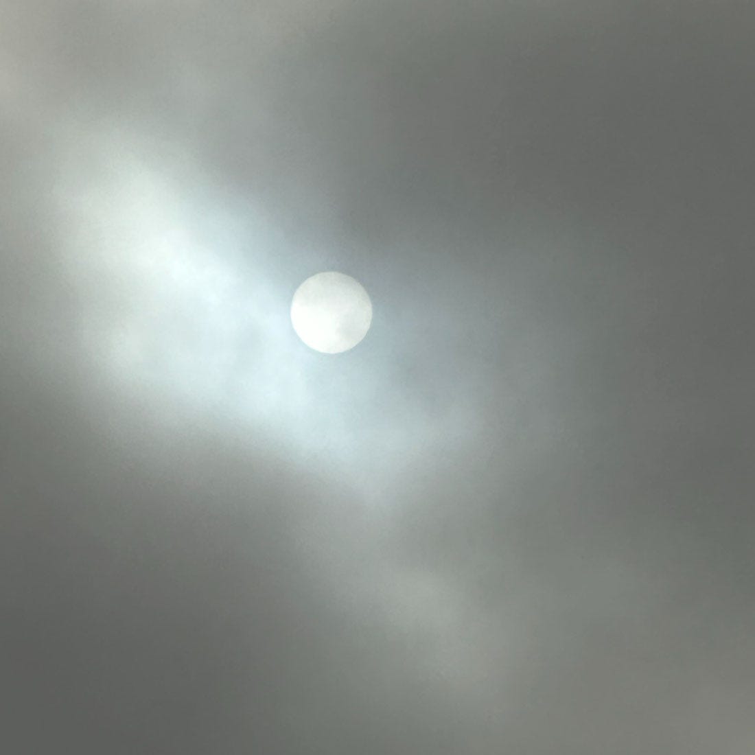 Perspectives on Overcast Skies. Strange cloudy weather and thoughts ...