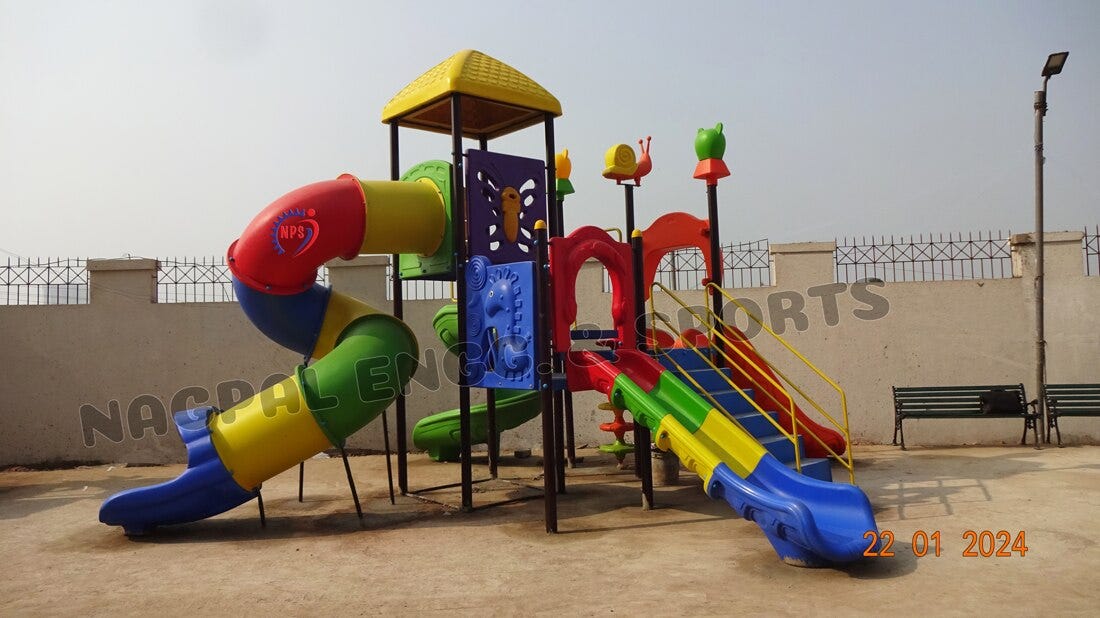 Enhance Your Playground with Nes Playground Equipment’s Wave Slide ...