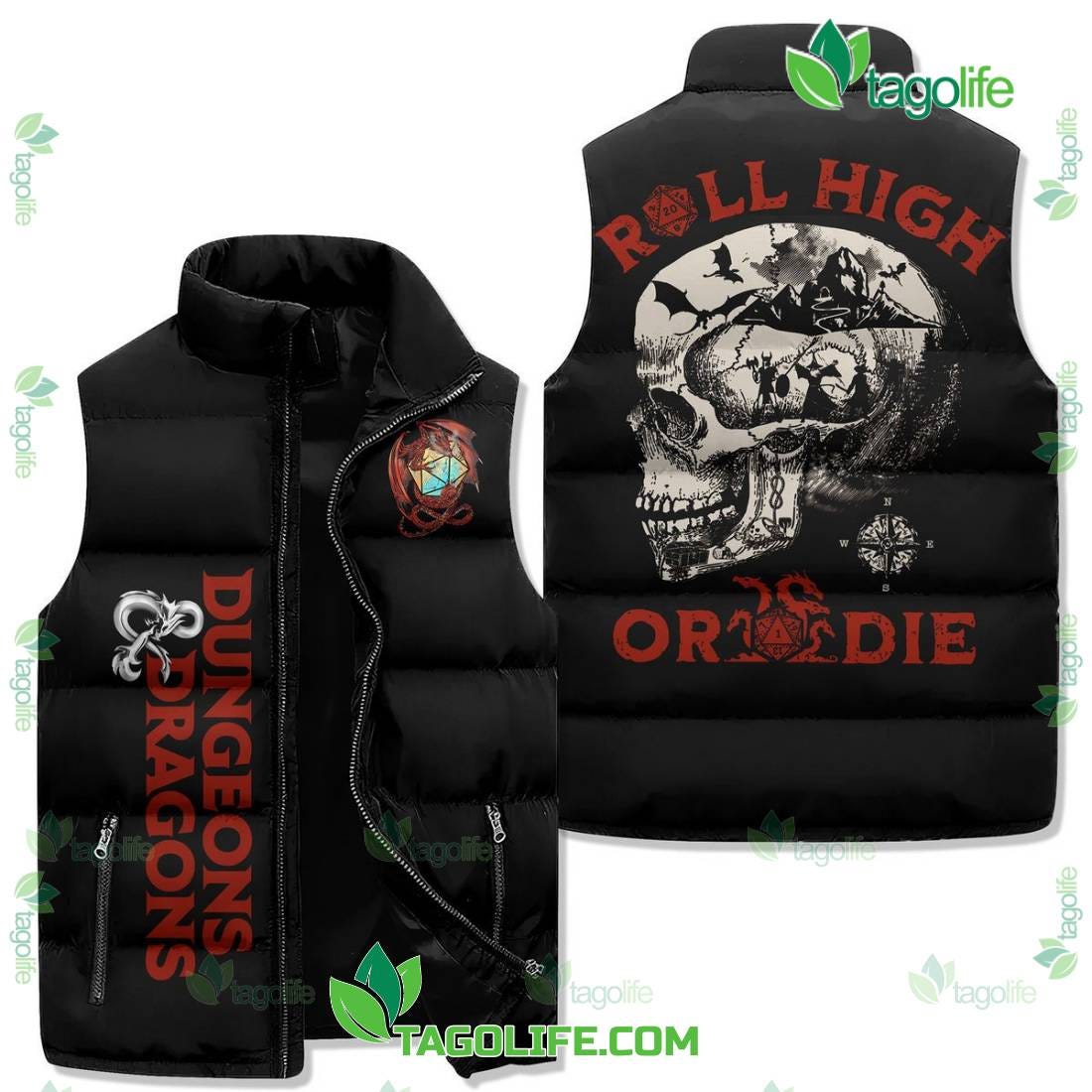 Roll for Style The Dungeons & Dragons Roll High or Die Sleeveless ...